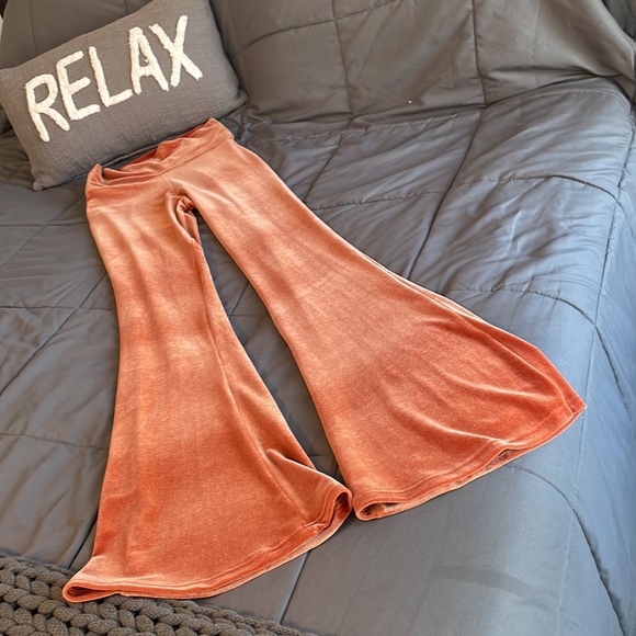 homecooked karma | Pants & Jumpsuits | Homecooked Karma Rust New Velvet ...